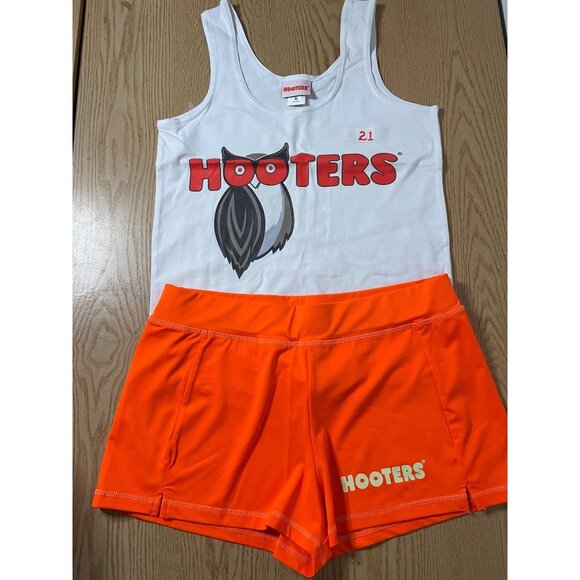 Hooters | Tops | B85 2 New Womens Hooters Girl Uniform Tank And Shorts ...